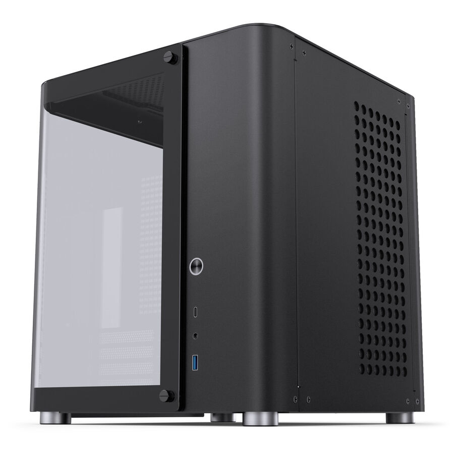 Jonsbo TK-1 2.0 Micro-ATX case, Tempered Glass - black