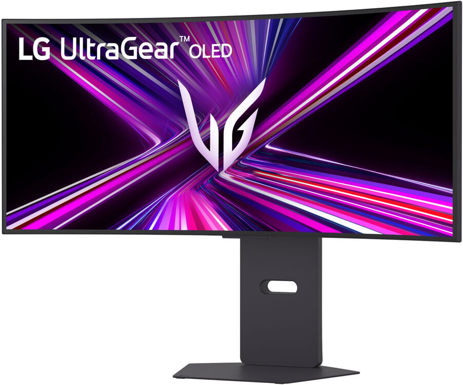 LG UltraGear OLED GX9 34GX900A-B 34-inch UWQHD Curved Gaming Monitor ...