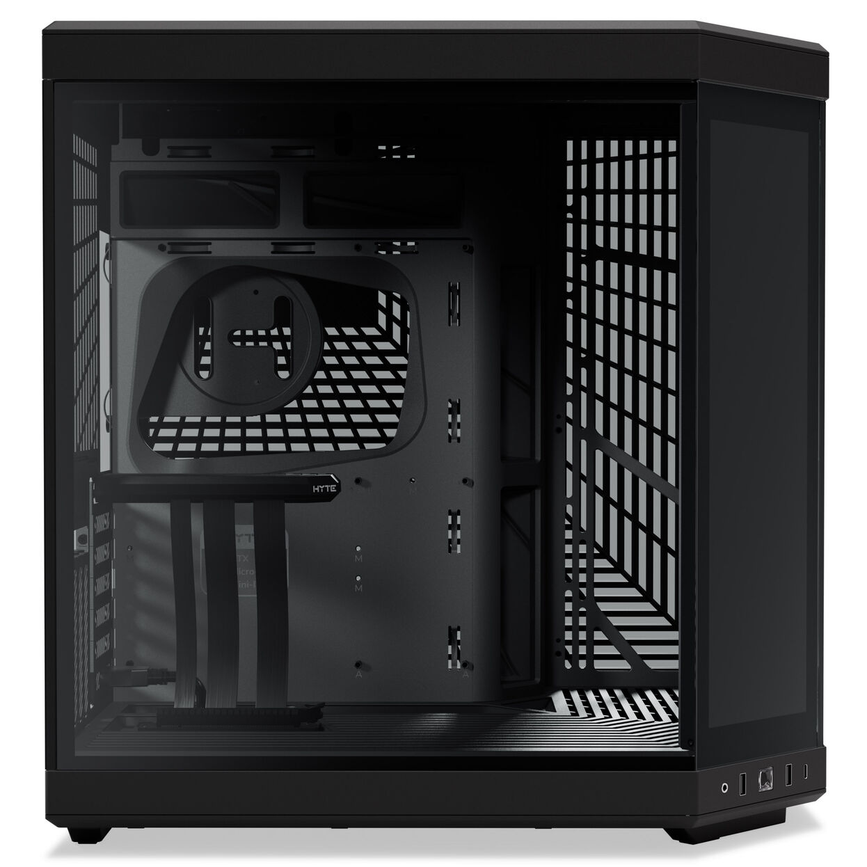 Hyte Y70 Touch Infinite PC Case, Mid Tower - Pitch Black