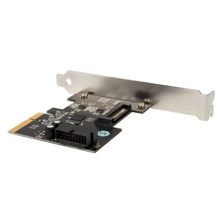 SilverStone SST-ECU04-E - PCI-E expansion card, 1x internal USB 3.1 19 ...