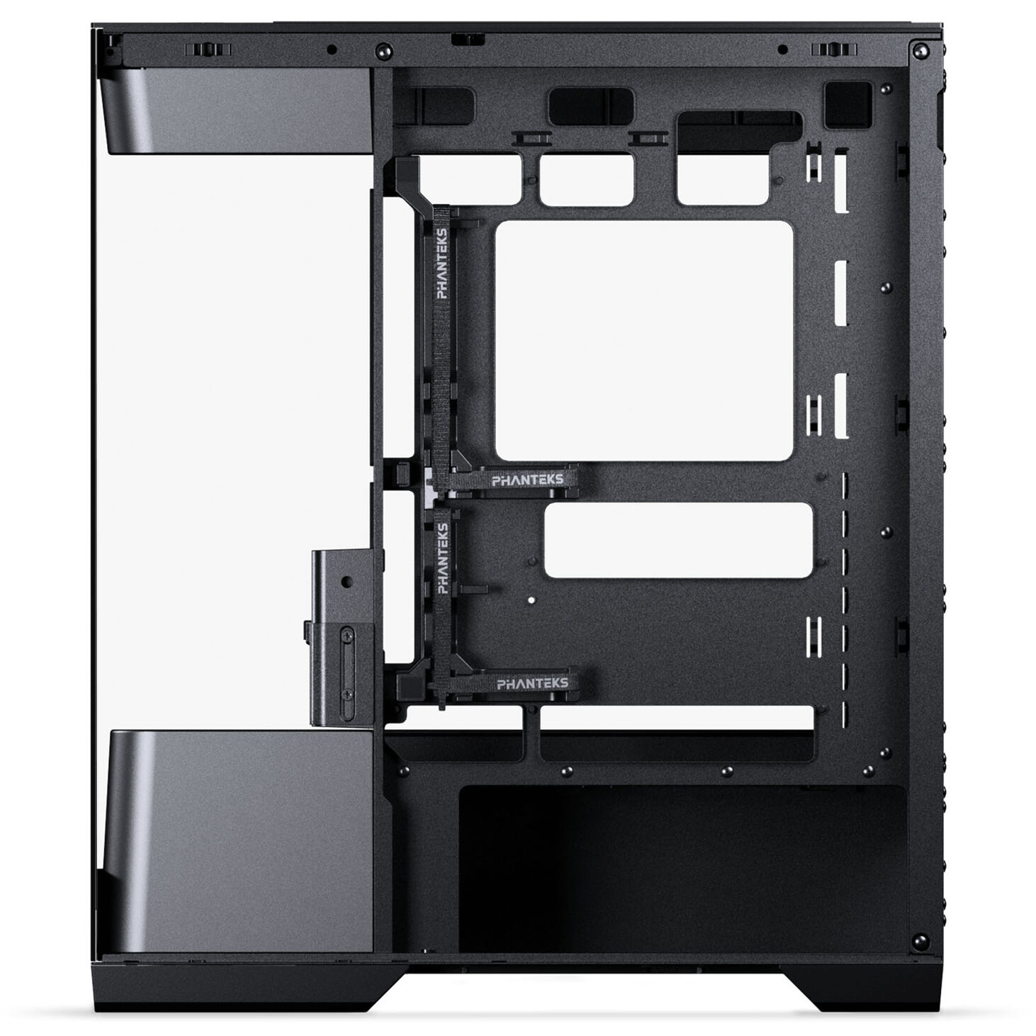 Phanteks Evolv S2 PC Case, Midi Tower, E-ATX, RGB, Tempered Glass - Black