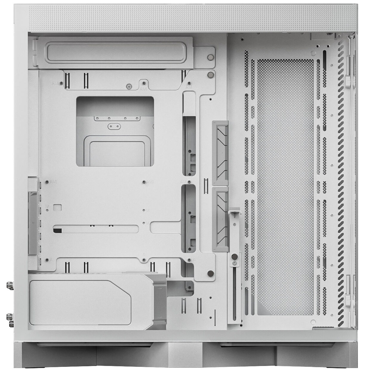 TRYX LUCA L70 PC Case, Mid-Tower, E-ATX, Tempered Glass – White