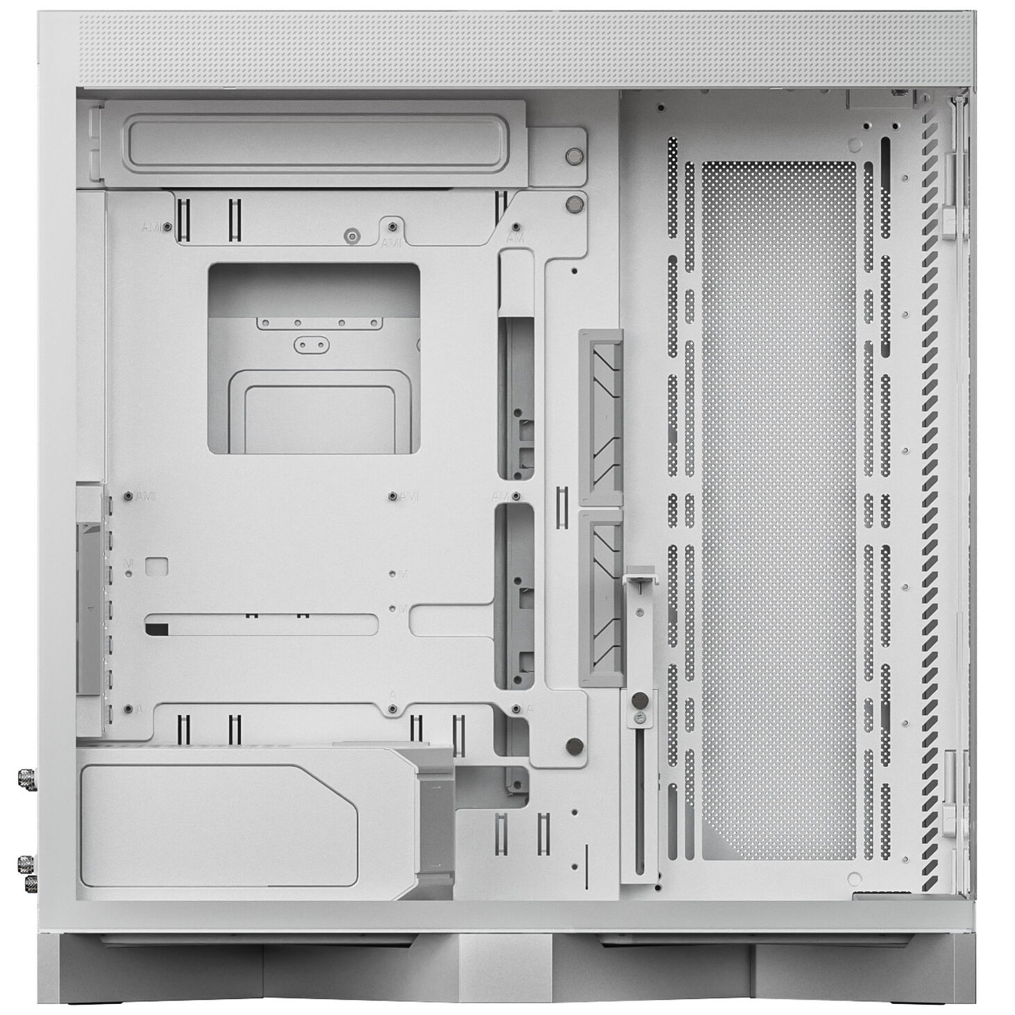 TRYX LUCA L70 PC Case, Mid-Tower, E-ATX, Tempered Glass – White