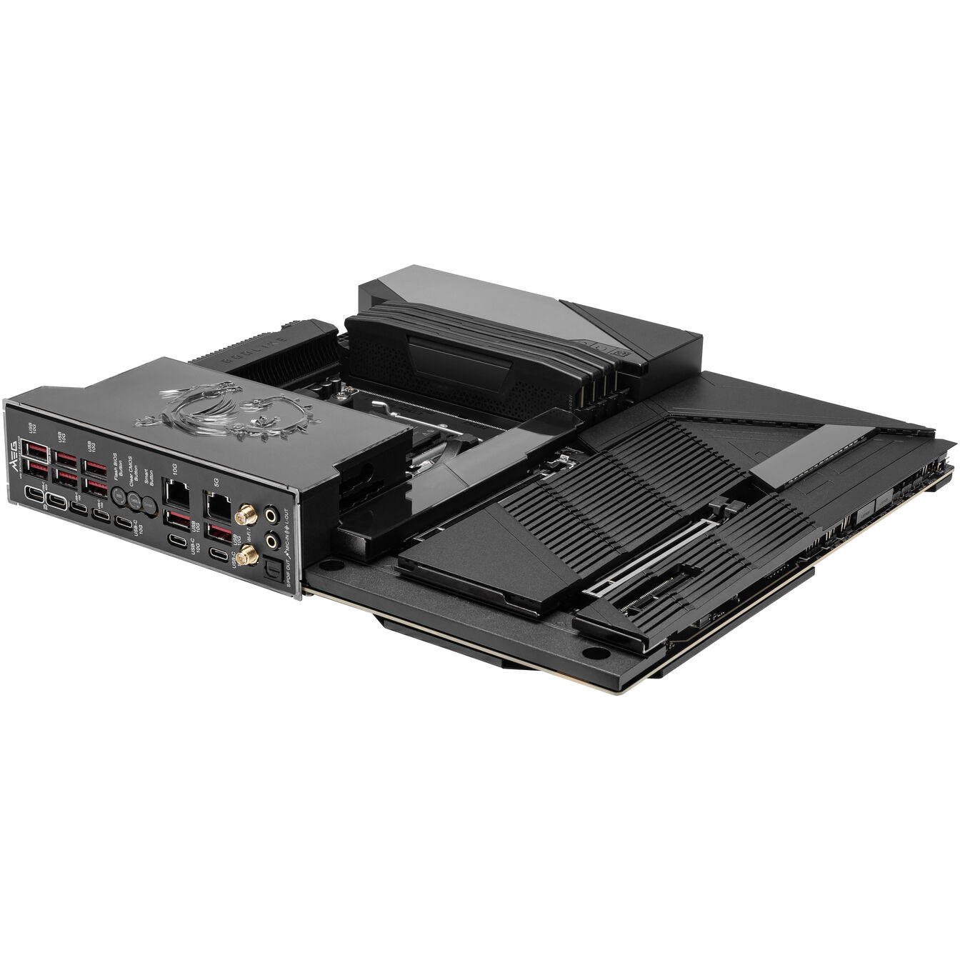MSI MEG X870E Godlike Motherboard, Socket AM5, AMD X870E, E-ATX, DDR5