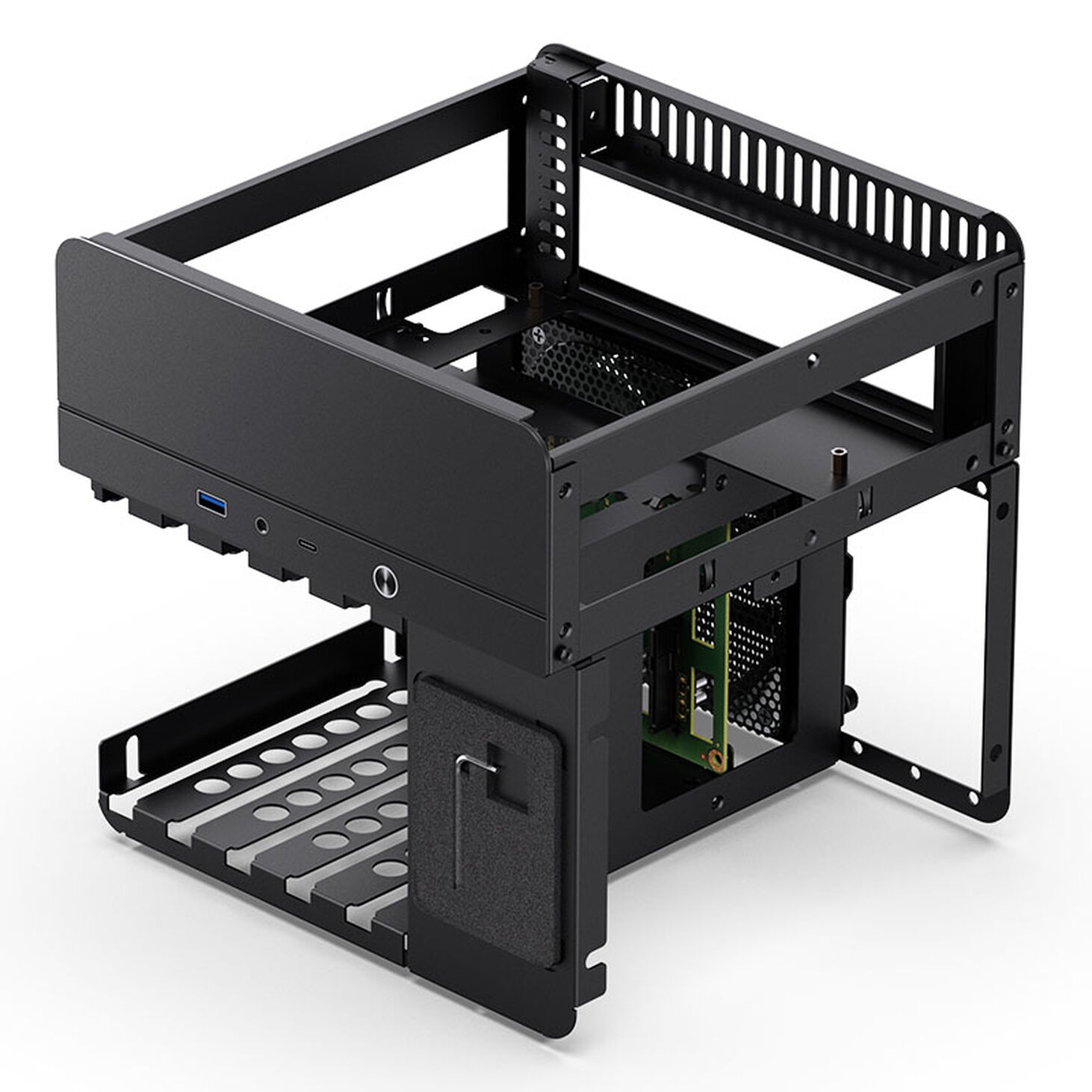Jonsbo N2 Mini-ITX NAS case - black