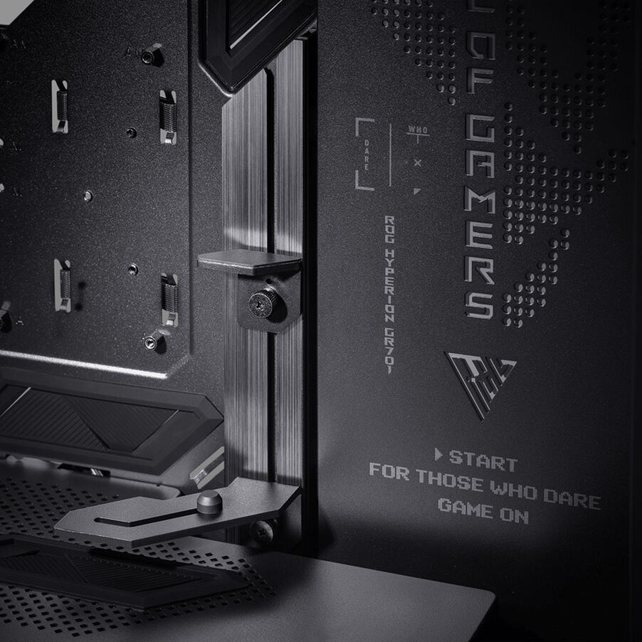 ASUS ROG Hyperion GR701 Full Tower, Tempered Glass - Black