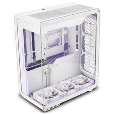 Ssupd Xhuttle PC case, mid tower, ATX, RGB, tempered glass - white