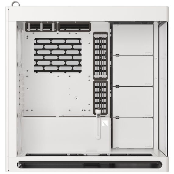 HAVN HS 420 PC Case, Mid Tower, E-ATX, Tempered Glass - White