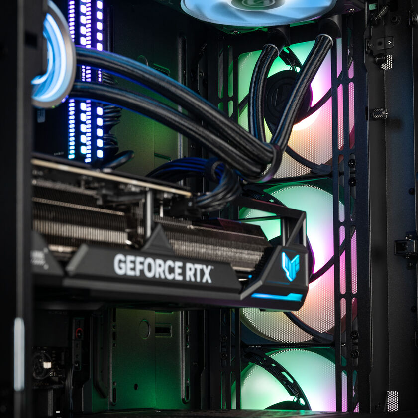 Gaming PC Racing Rig XL, AMD Ryzen 7 9800X3D, NVIDIA GeForce RTX 5080