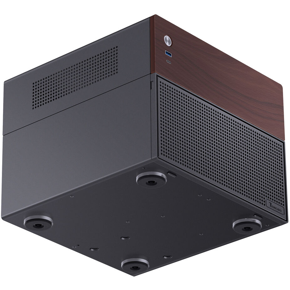 Jonsbo N4 NAS Case, Micro-ATX - Black