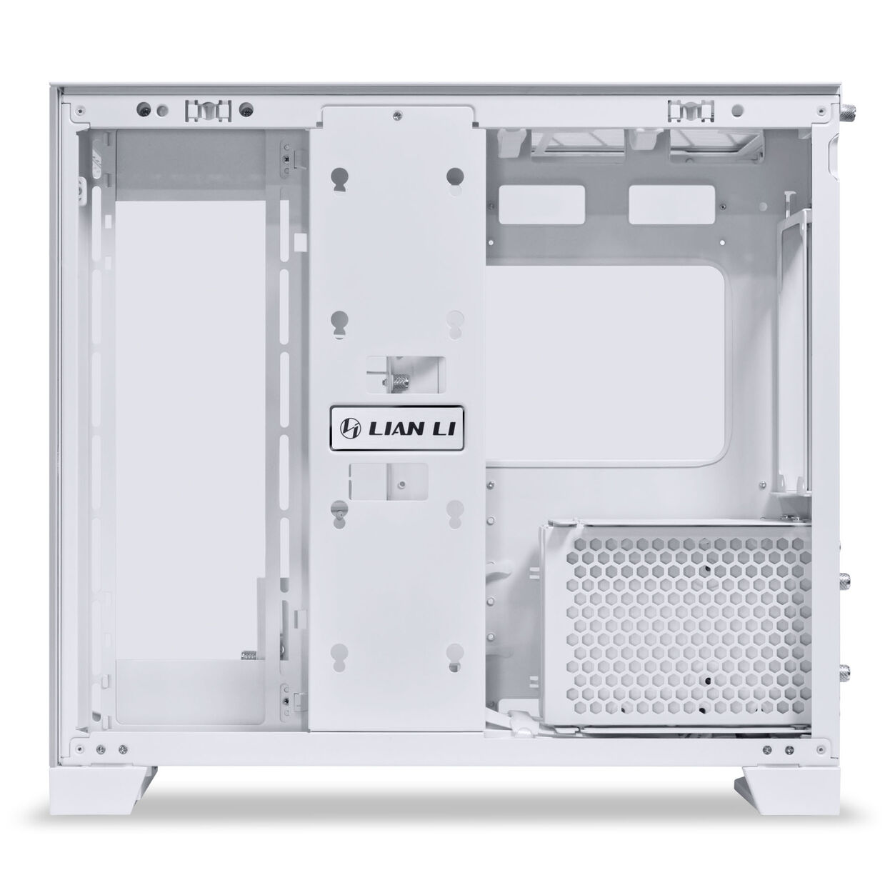 Lian Li O11 Dynamic Mini V2 PC Case, Mini Case, ATX, Tempered Glass - White