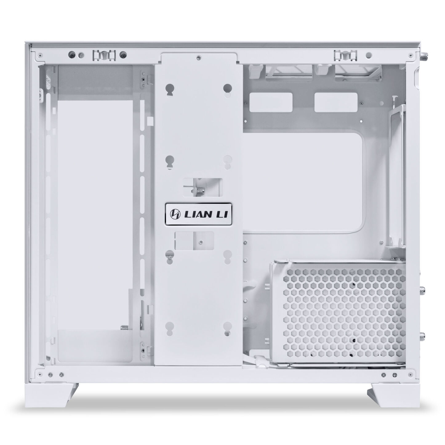 Lian Li O11 Dynamic Mini V2 PC Case, Mini Case, ATX, Tempered Glass - White