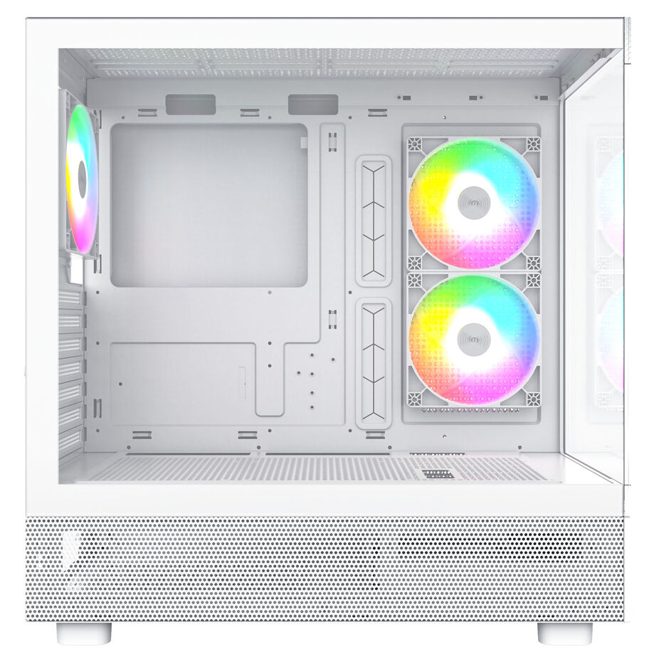 Montech XR Mid Tower, Tempered Glass - White