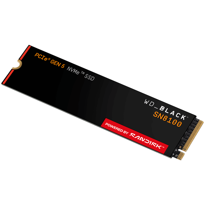 Western Digital WD_BLACK SN8100 NVMe SSD, PCIe 5.0 M.2 Typ 2280 - 4 TB