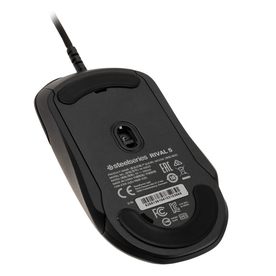 SteelSeries Rival 5 Gaming Mouse - black