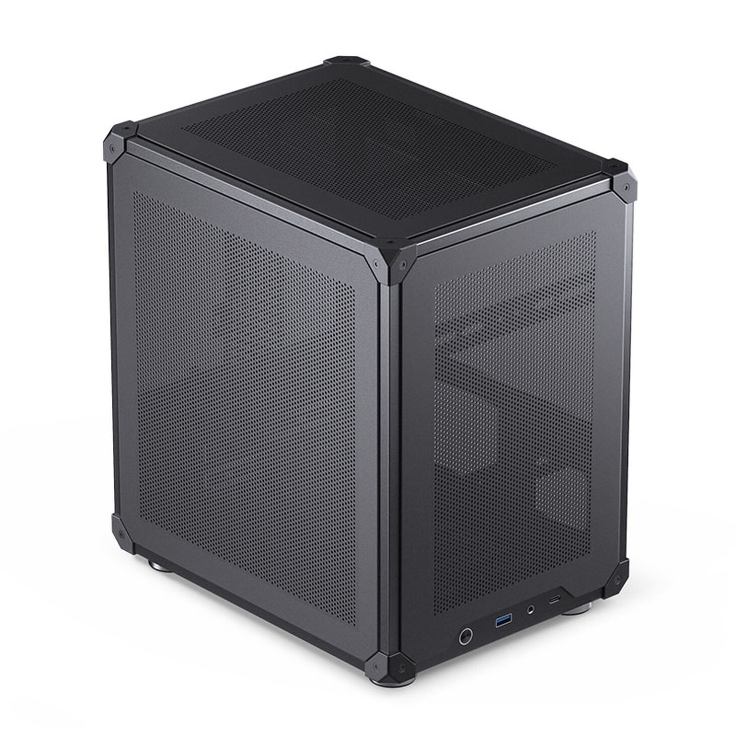 Jonsbo C6 PC Case, Mini Tower, Micro-ATX - black