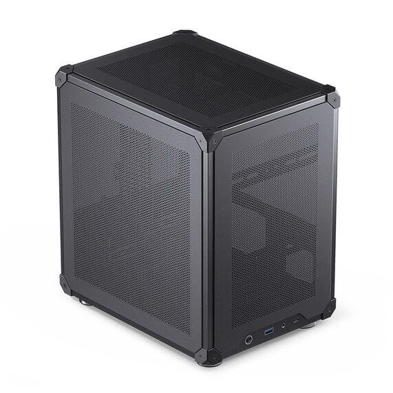 Jonsbo C6 PC Case, Mini Tower, Micro-ATX - black