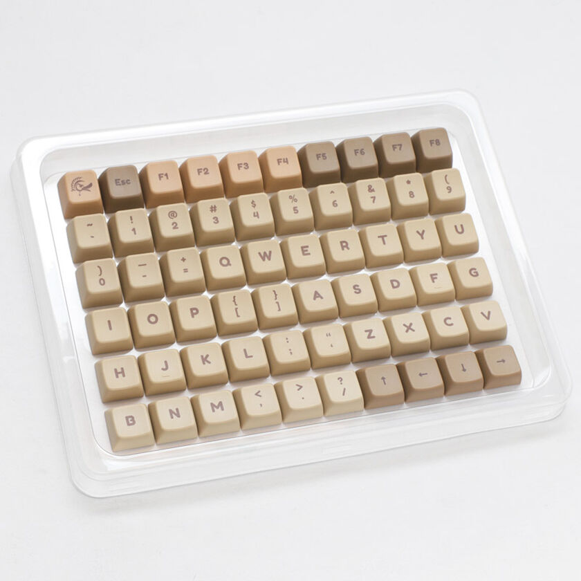 Ducky Boba Pbt Dye Sublimation Set 133 Keycaps Ansi Us Layout Ansi Us Layout