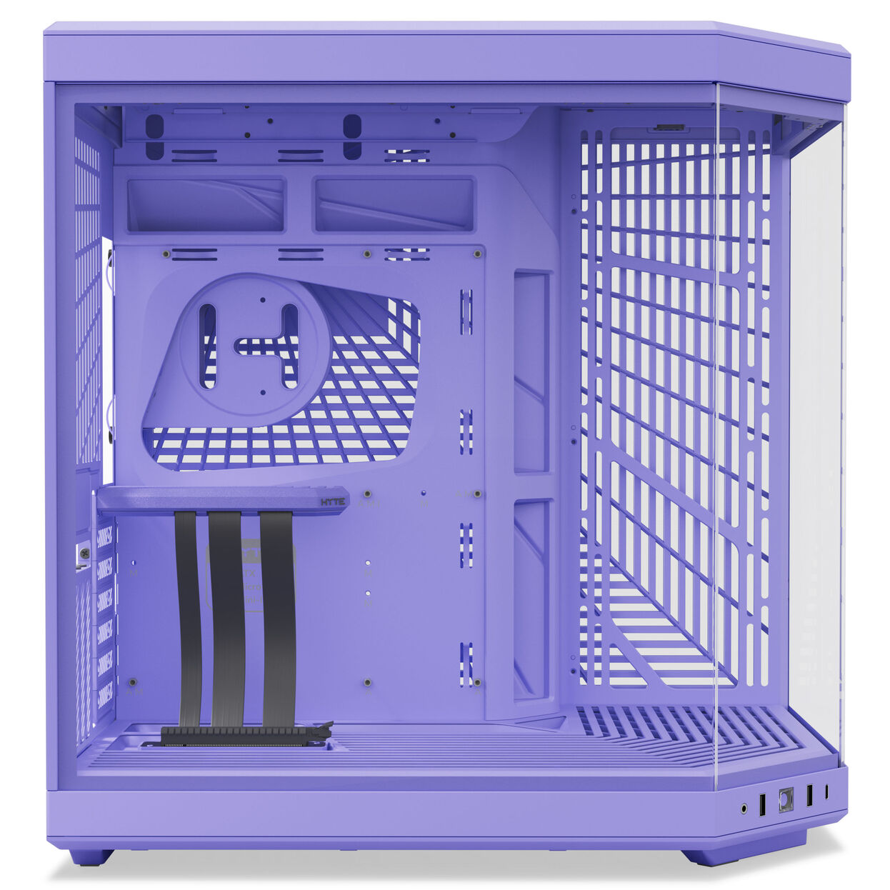 Hyte Y70 PC Case, Mid Tower, Tempered Glass - Taro Milk