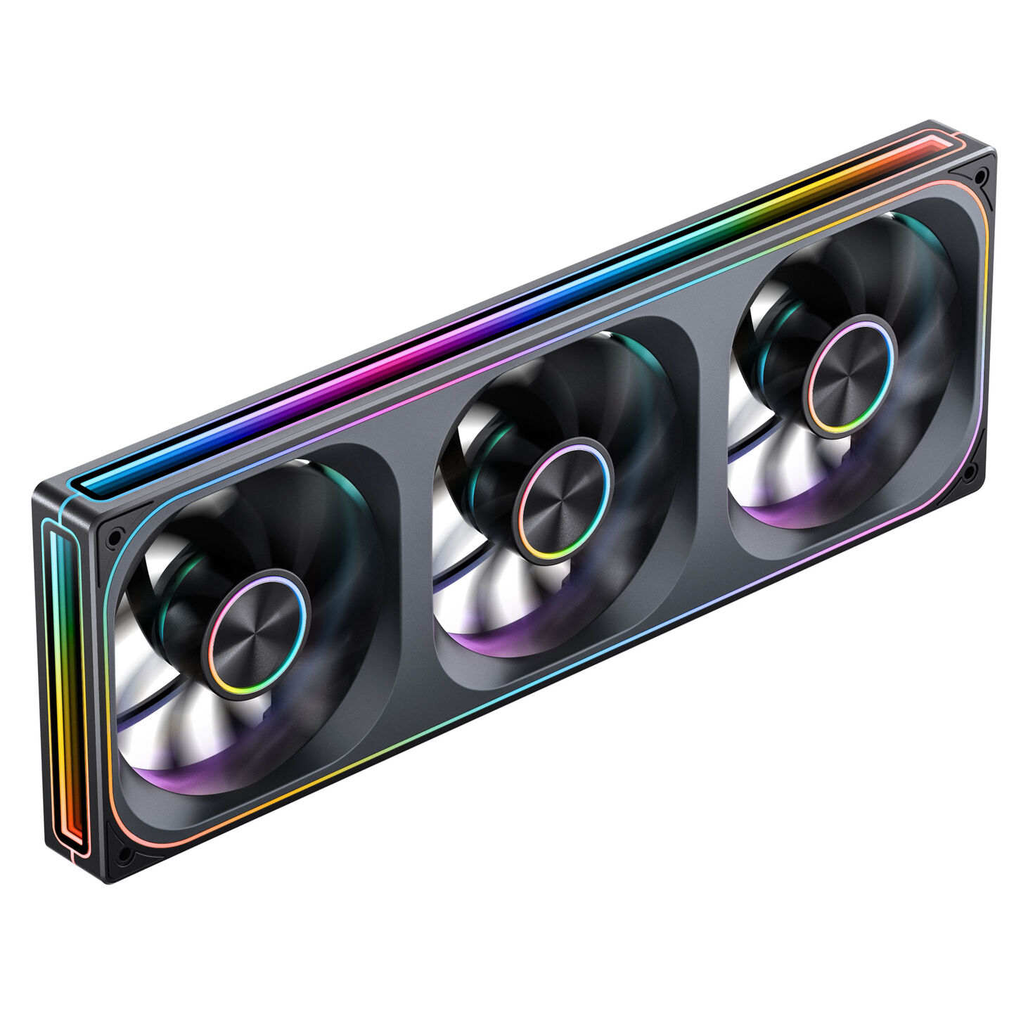 Jonsbo ZA-360 Fan, Reverse Blade, PWM, ARGB - 360mm, black