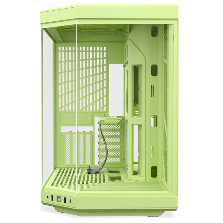 HYTE Y70 PC Case, Mid Tower, E-ATX, Tempered Glass - matcha milk