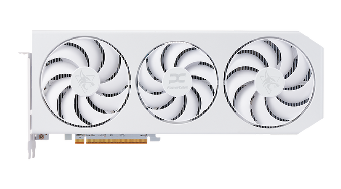 PowerColor Hellhound Spectral White Radeon RX 9070 XT Graphics Card ...