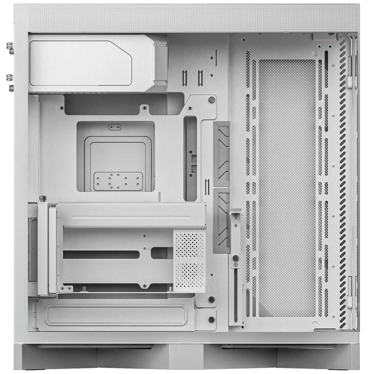 TRYX LUCA L70 PC Case, Mid-Tower, E-ATX, Tempered Glass – White