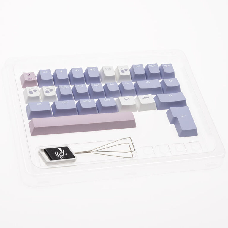 Ducky Macaron PBT Doubleshot Set - 133 Keycaps, ANSI-US Layout, ANSI-US ...