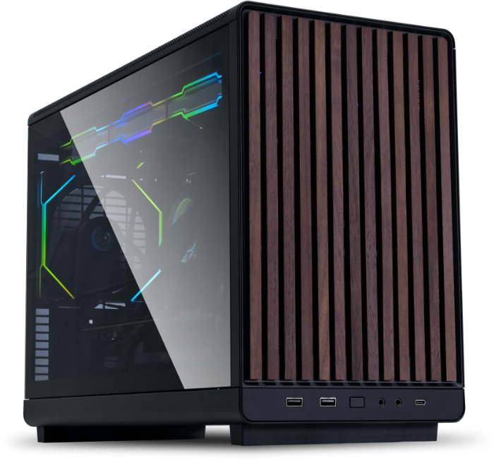 Lian Li DAN A3 Cases Wooden Edition