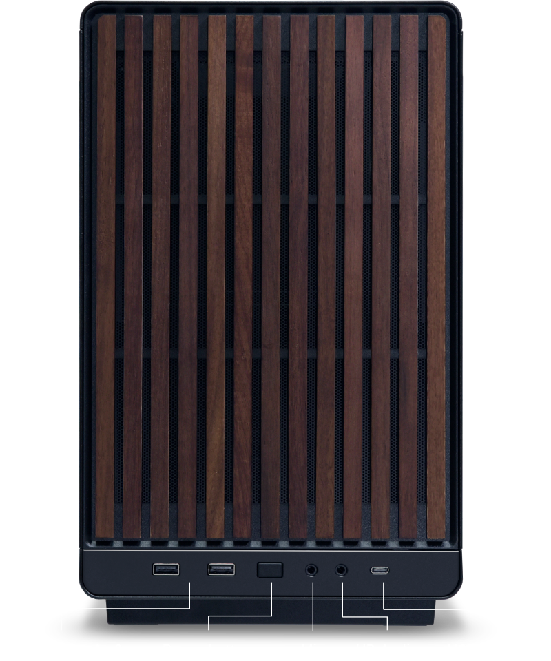 Lian Li DAN A3 Cases Wooden Edition