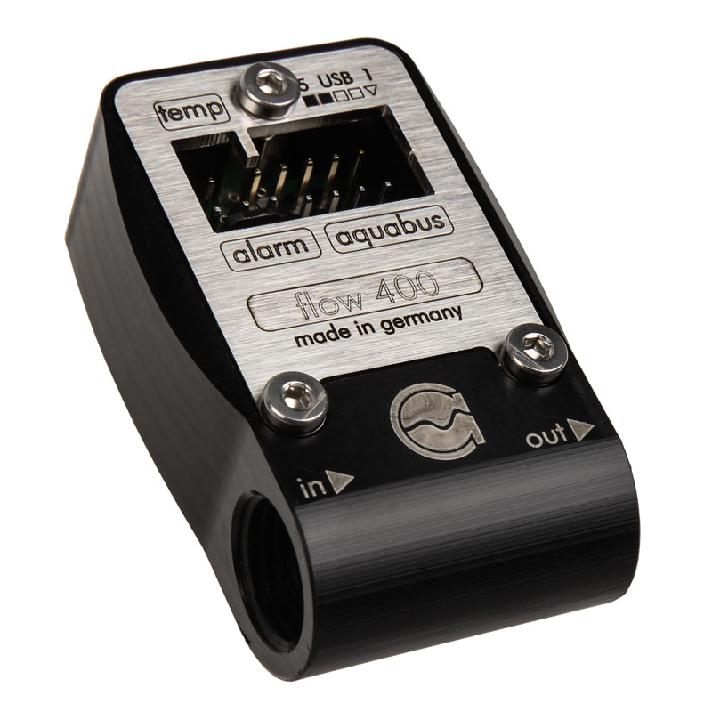 aqua computer flow sensor mps flow 400, incl. USB connection