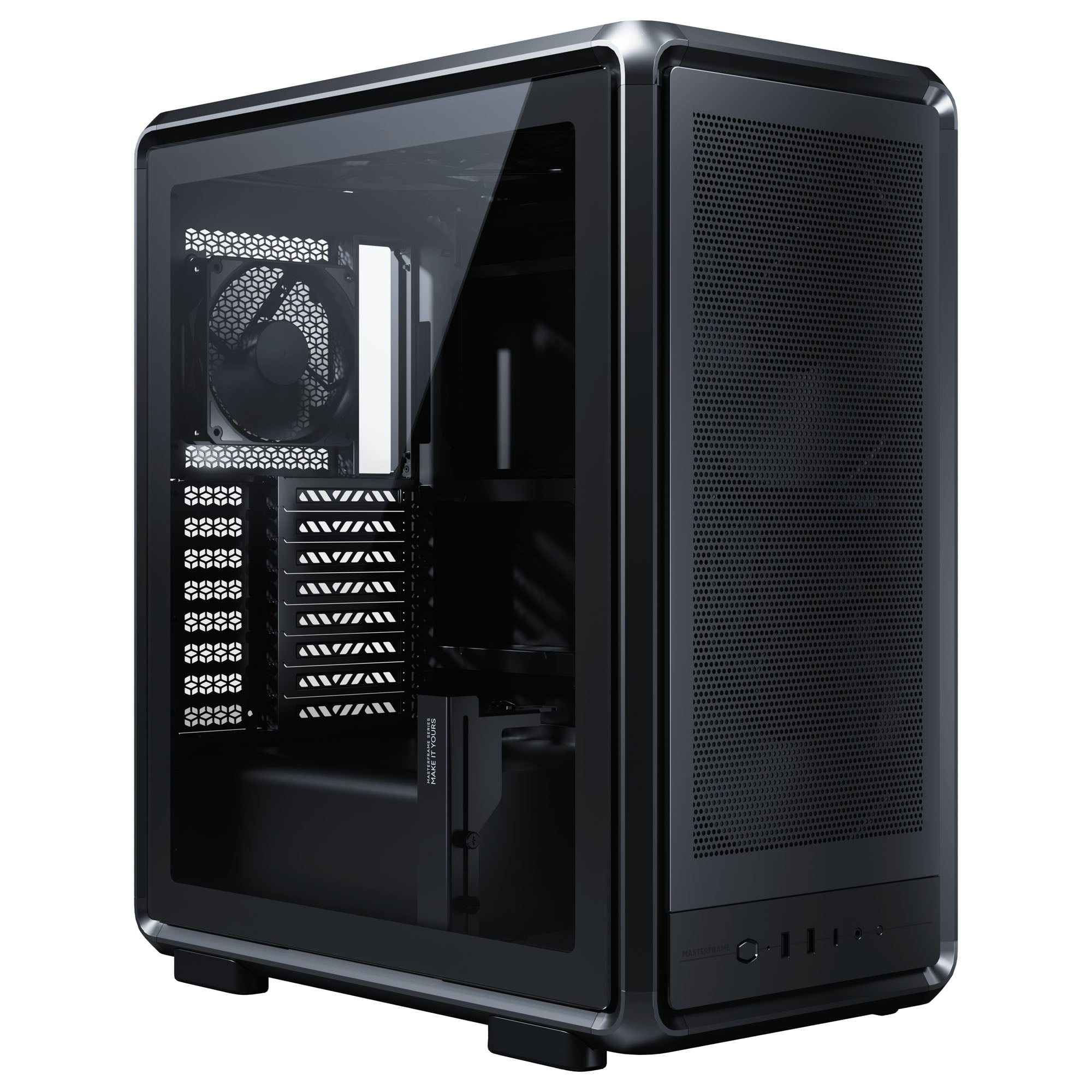 Cooler Master MasterFrame 500 Mesh PC Case, Mid-Tower, E-ATX, Tempered ...