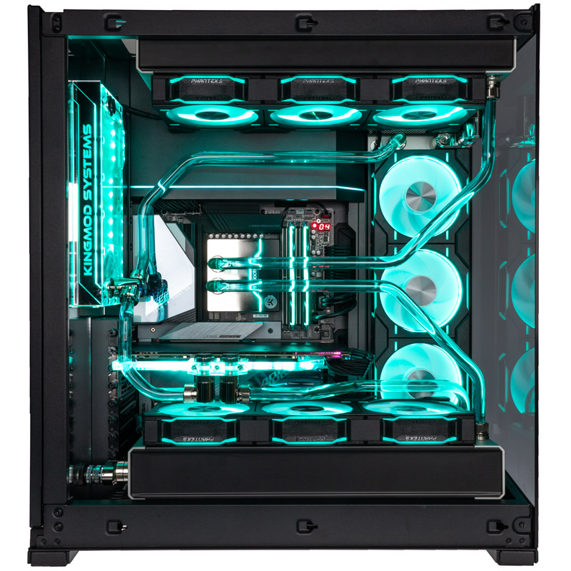 Gaming PC Crystal Phantom, Intel Core Ultra 9 285K, NVIDIA GeForce RTX ...