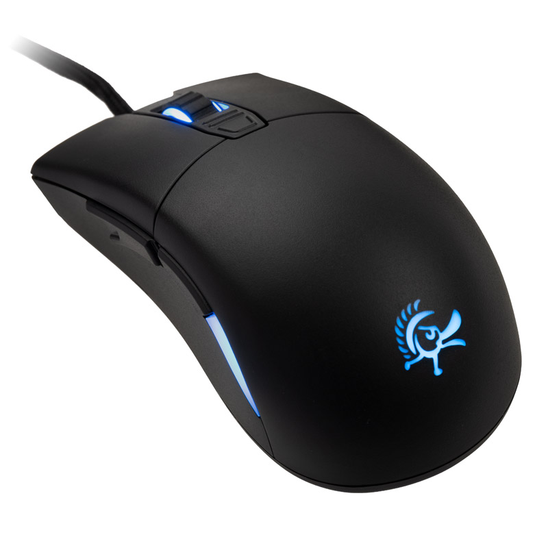 Ducky Secret M Retro Gaming Mouse - black