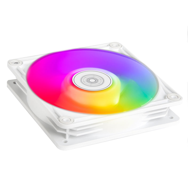 SilverStone VISTA Performance PWM Fan, ARGB - 120mm, white