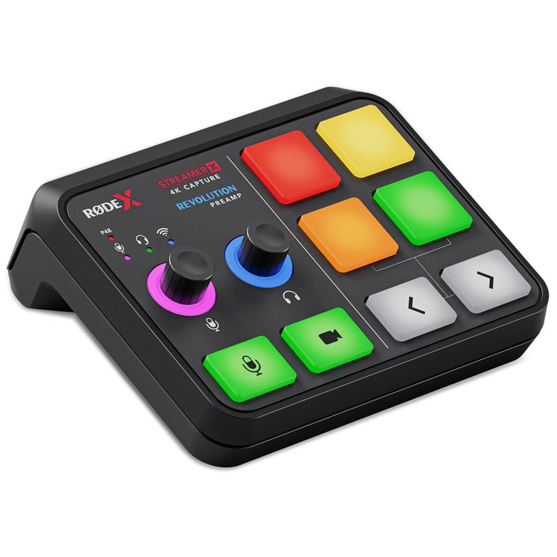Rode X Streamer X, video capture card and audio interface
