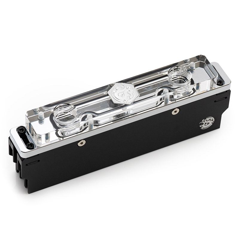 Bitspower RAM cooler, DDR5, transparent one-sided - 2 DIMMS