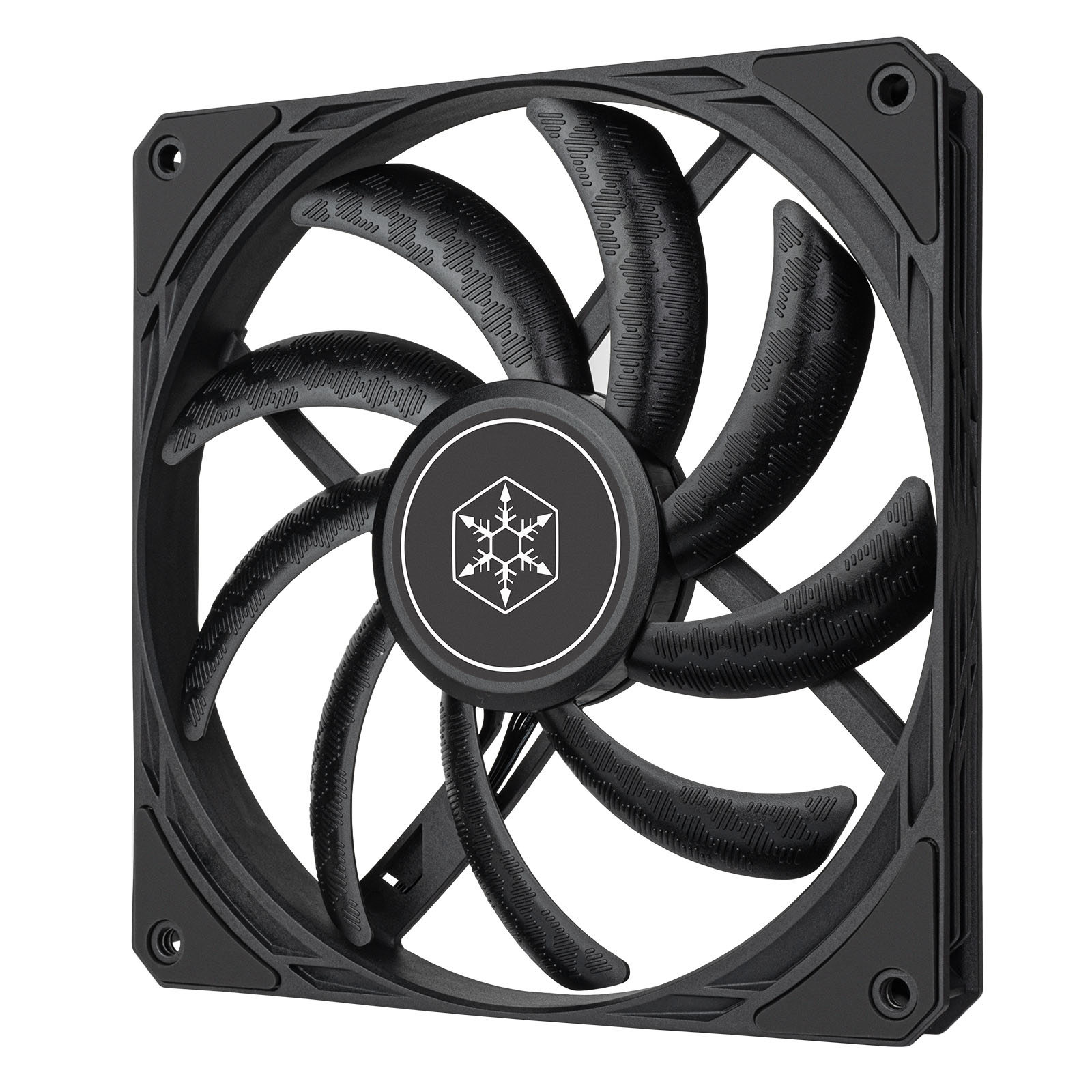 SilverStone SST-AS140B Air Slim 140 PWM Fan - black