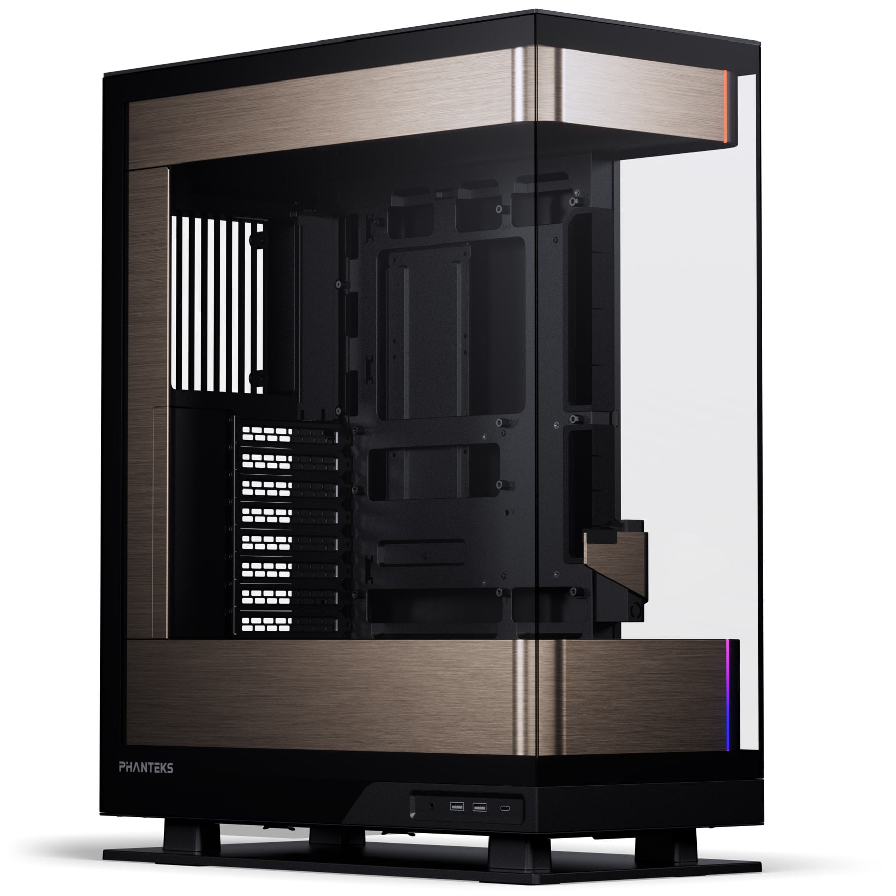 PHANTEKS Evolv X2 PC-Gehäuse, Midi-Tower, E-ATX, Tempered Glass, DRGB ...