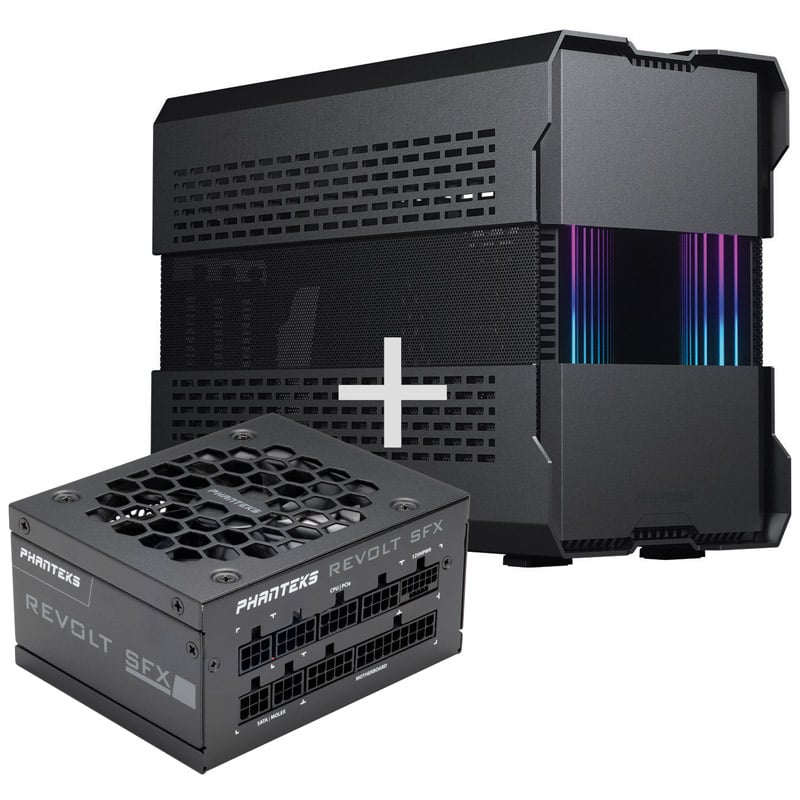 PHANTEKS Evolv Shift XT ITX-Case, ARGB, Tempered Glass - schwarz ...
