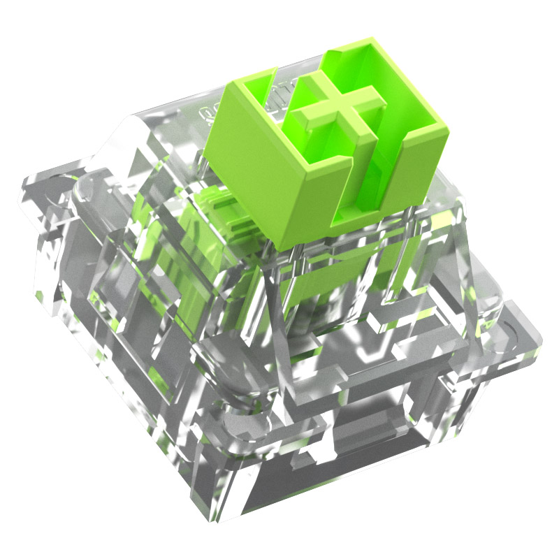 Glorious Raptor HE Standard Switch, Hall Effect, Clicky, MX Stem, 55g ...