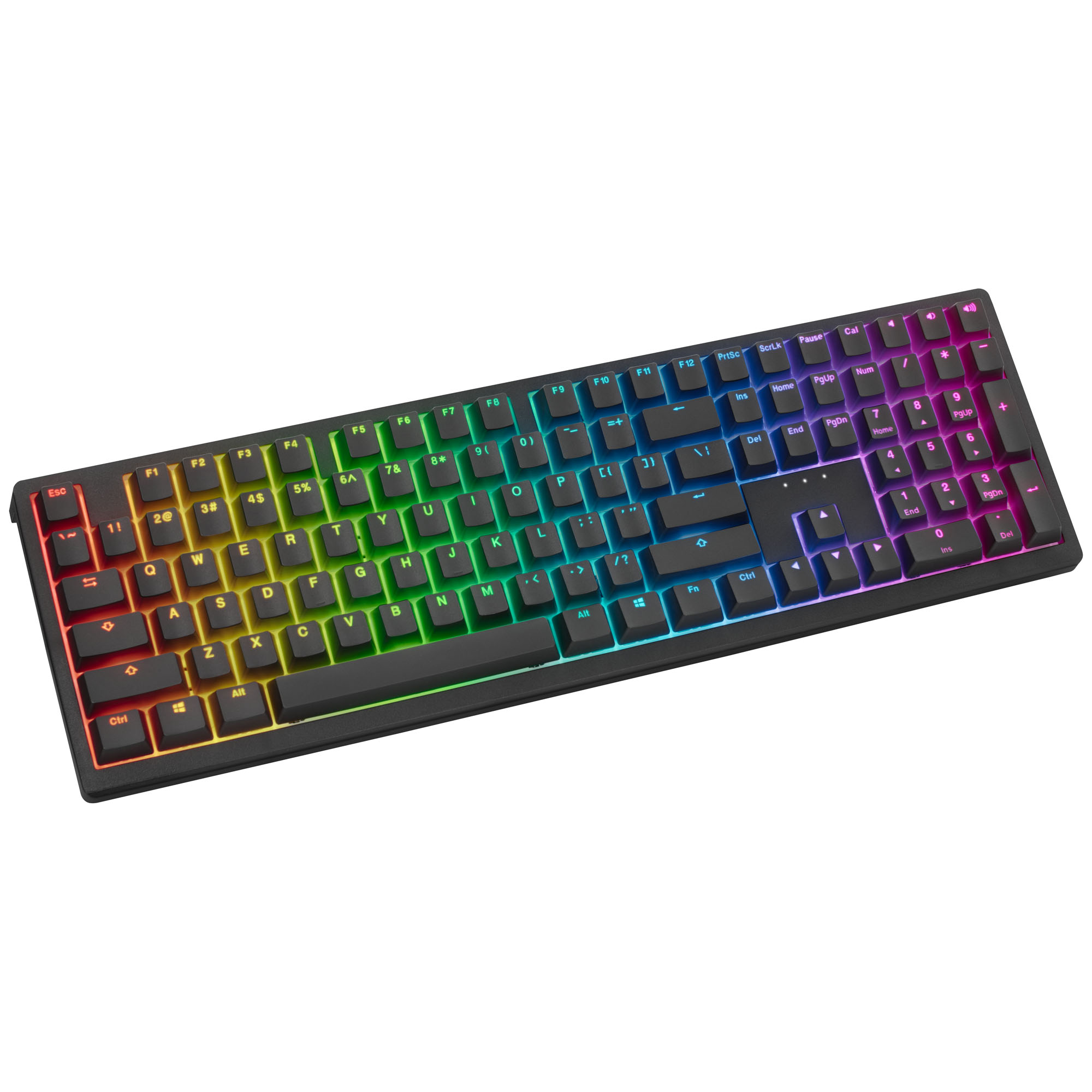 Ducky Zero 6108 Classic Black Wireless Gaming Keyboard, RGB - Cherry ...