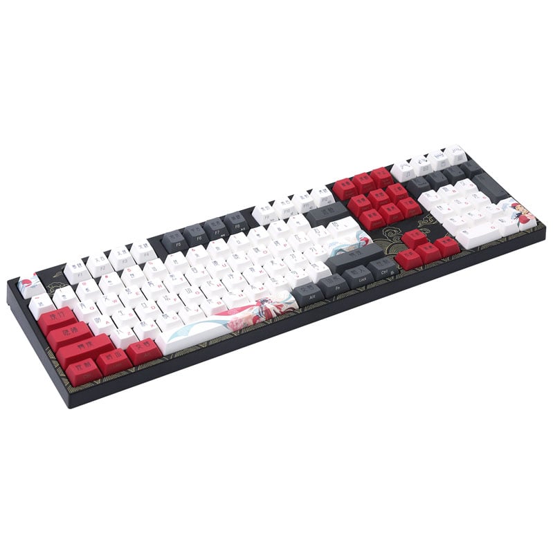 Varmilo VEA108 Beijing Opera Gaming Keyboard, MX-Brown, white LED - US ...