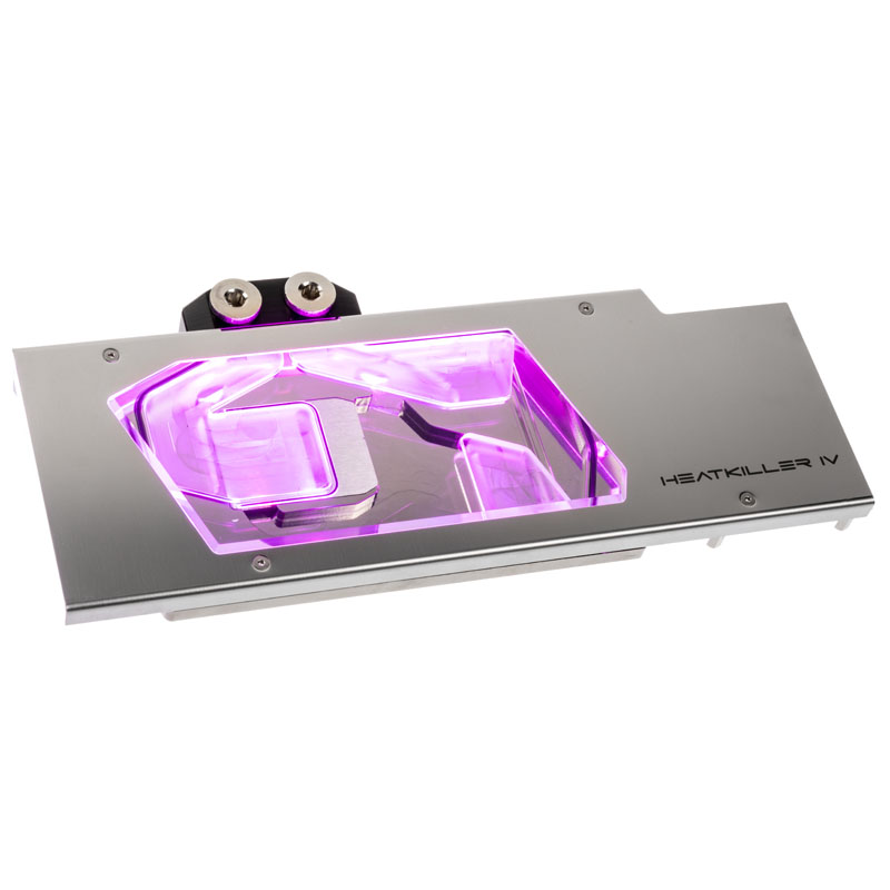 Watercool Heatkiller IV for Radeon RX 5700 XT, RGB - Acrylic + Nickel ...