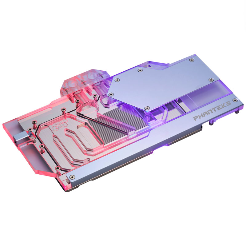 PHANTEKS Glacier G40 RTX 4090 Waterblock with Backplate for MSI, D-RGB ...