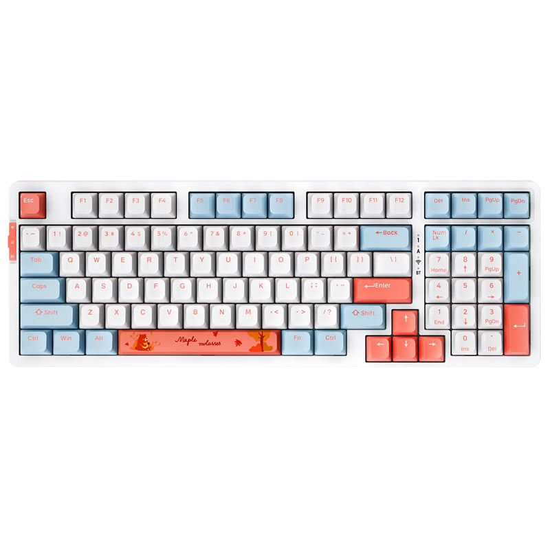 VGN V98Pro V2 Gaming Keyboard, Box Autumn - Maple Sugar Limited Edition ...
