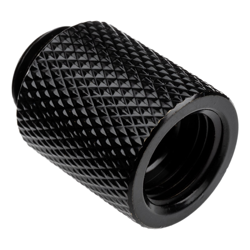 Alphacool Eiszapfen Verlängerung 20mm G1/4 AG auf G1/4 IG - schwarz