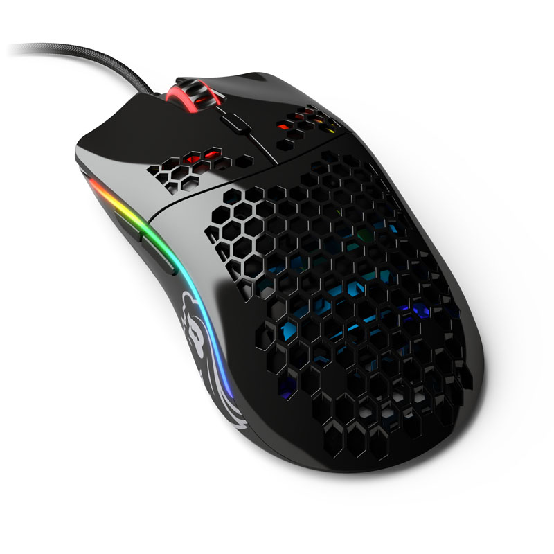 Glorious Model O Gaming Maus schwarz glossy
