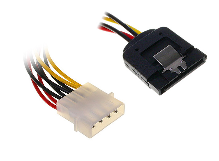 4-Pin Molex Computer Graphics Cards STARTECH 4-PIN MOLEX TO SATA POWER ...