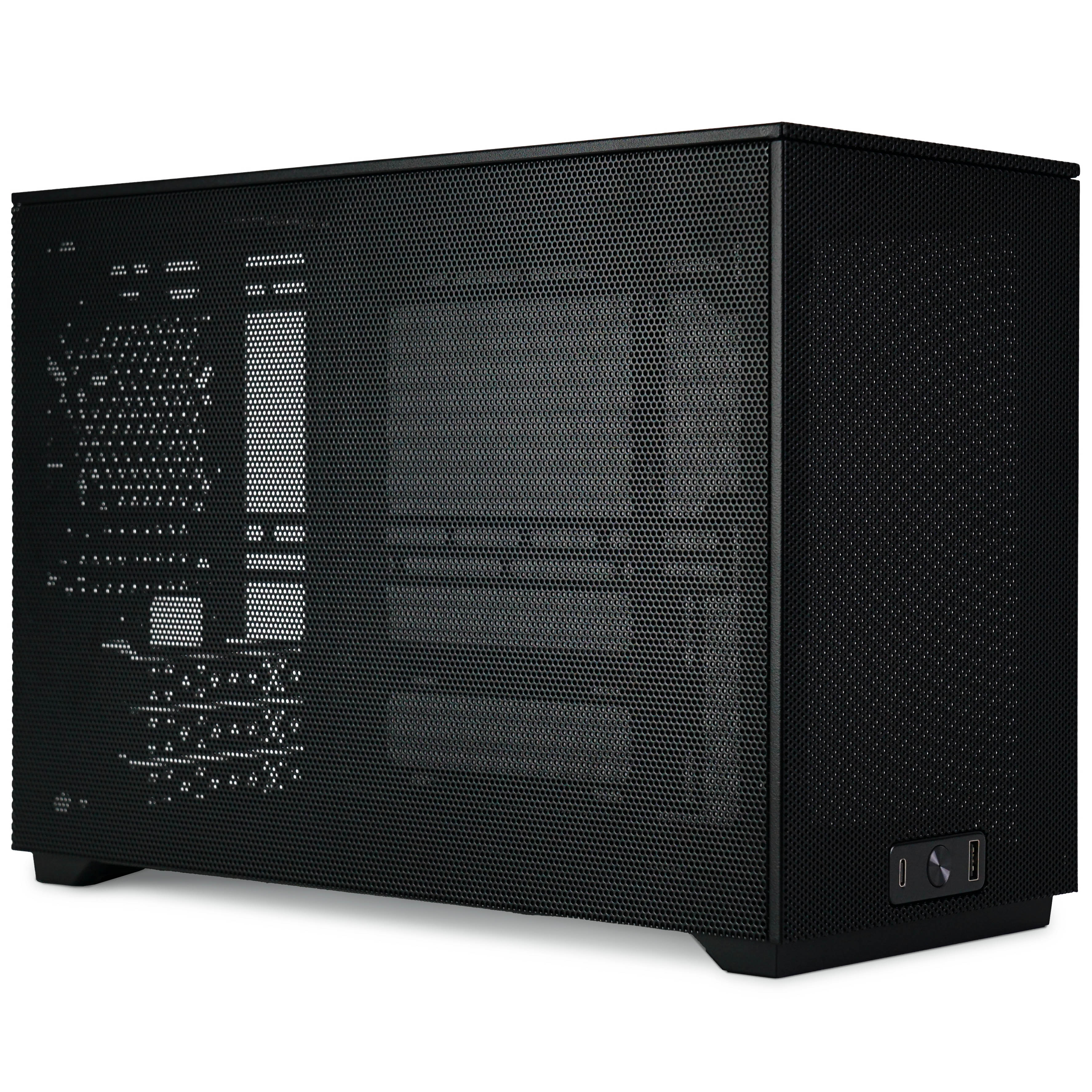 SSUPD Meshroom D PC Case, Mini Case, ATX - Black